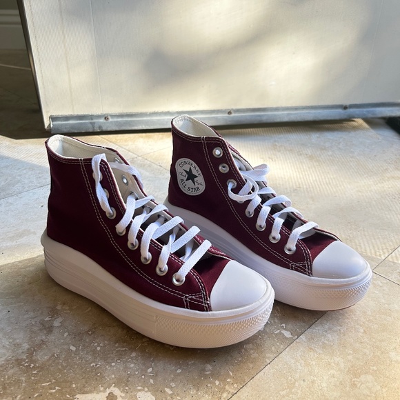 Converse | Shoes | Converse Chuck Taylor All Star Move Hi High Top 65 ...